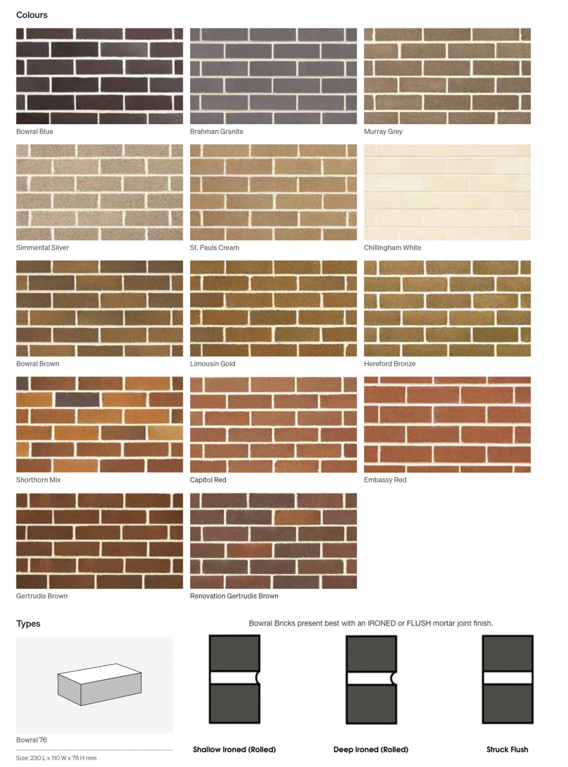 Bowral 76 - Central West Bricks